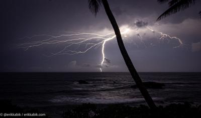 sheet lightning storm