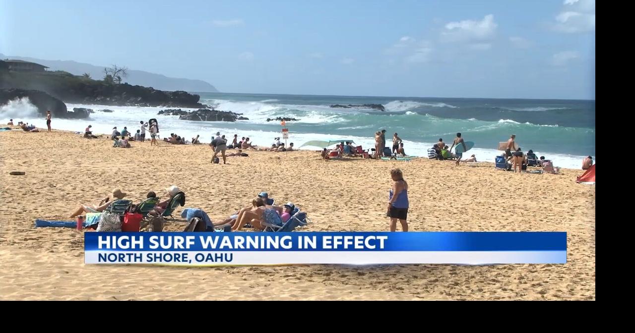 High surf warnings throughout Oahu | Video | kitv.com