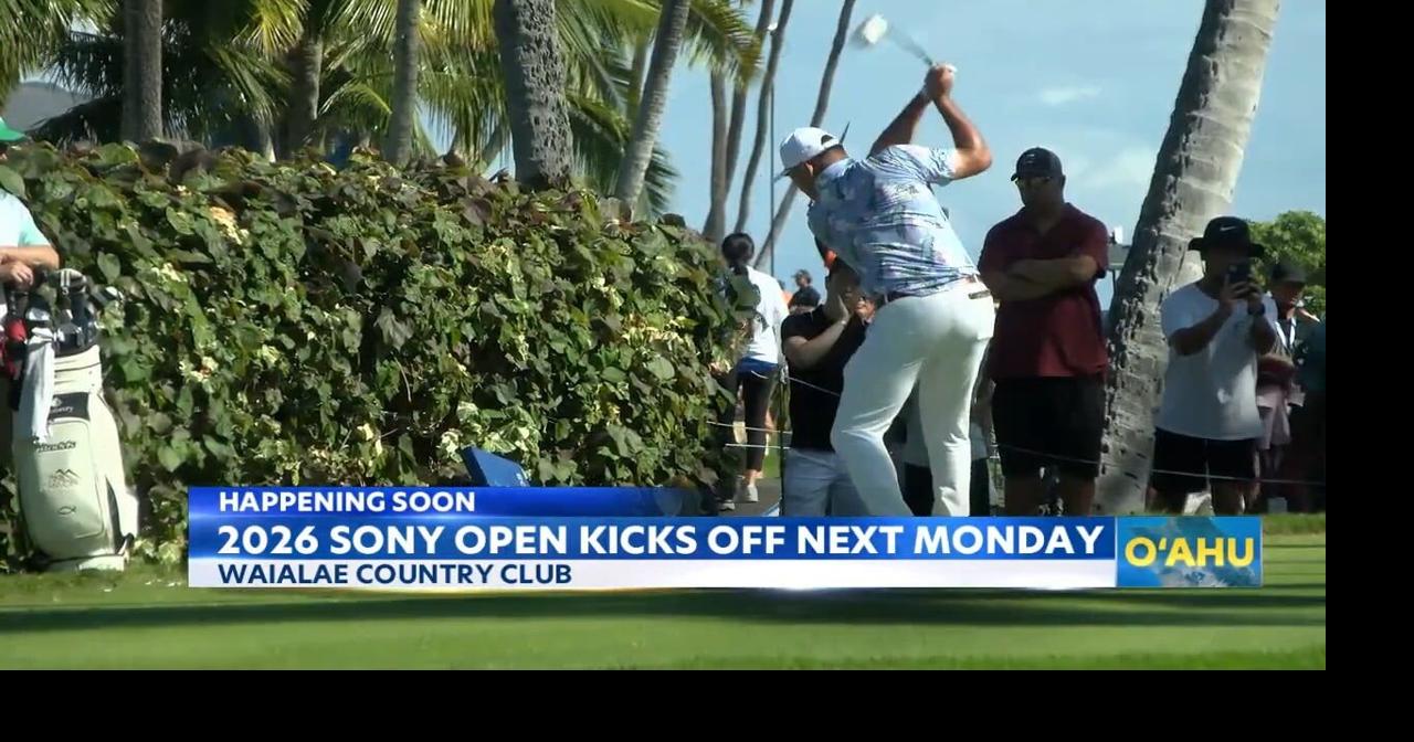 Sony Open kicks off PGA season at Waialae Country Club in Hawaii ...