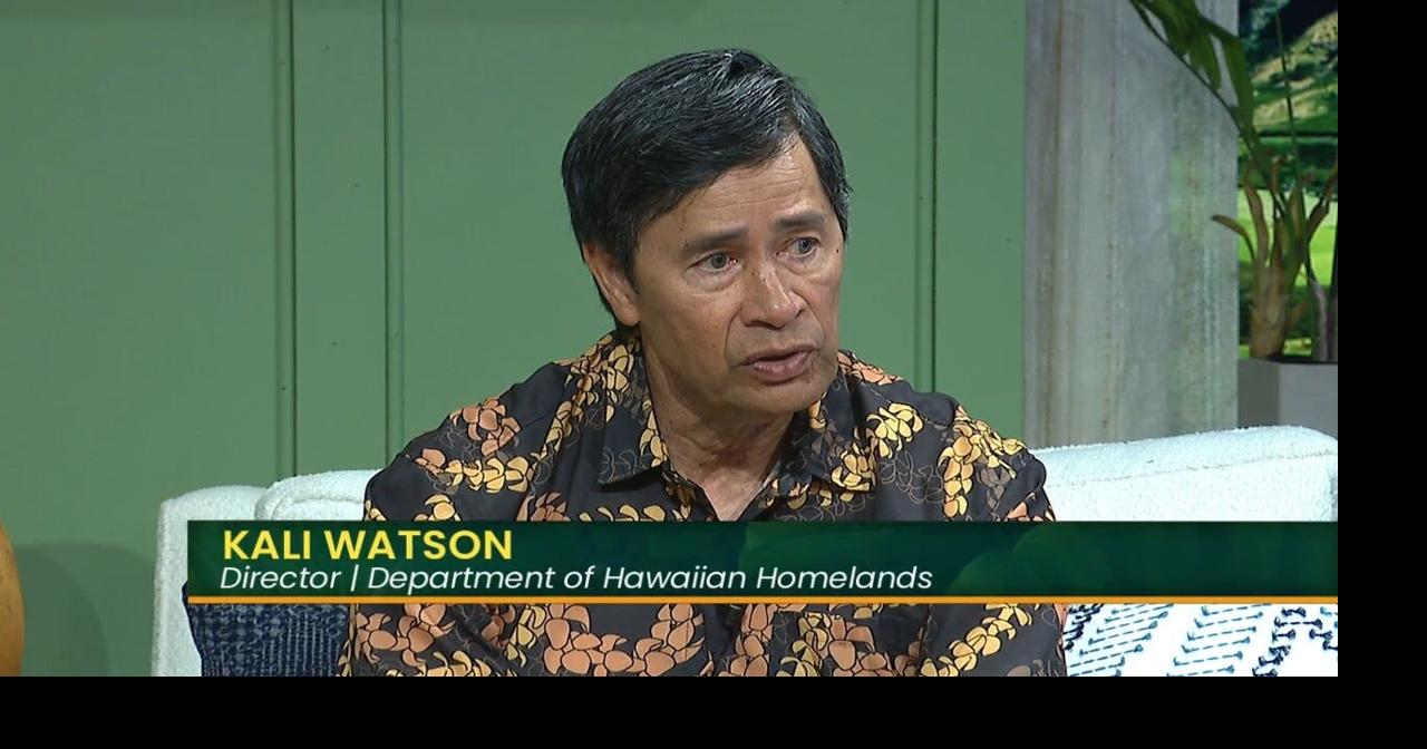Island Life Live: DHHL Chair Kali Watson | News | kitv.com