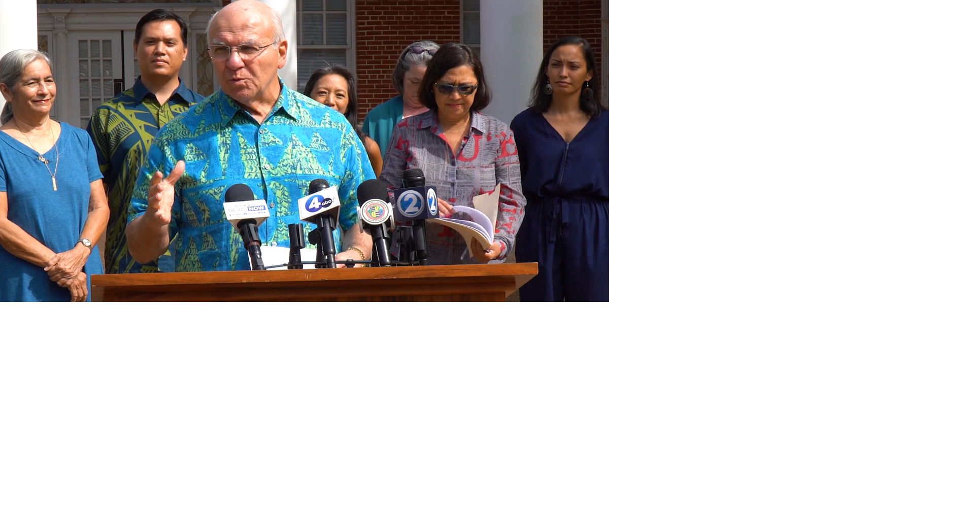 Mayor Blangiardi announces formation of Oahu Historic Preservation ...