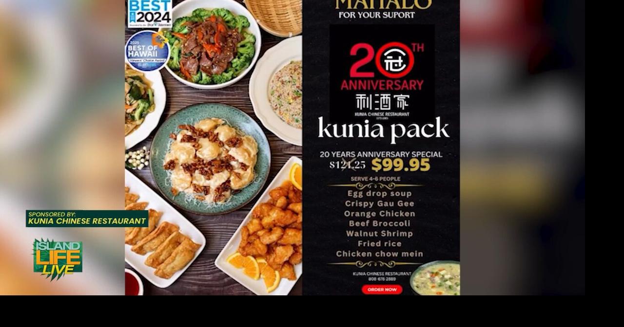 Celebrate with Kunia Chinese Restaurant! | Island Life Live | kitv.com