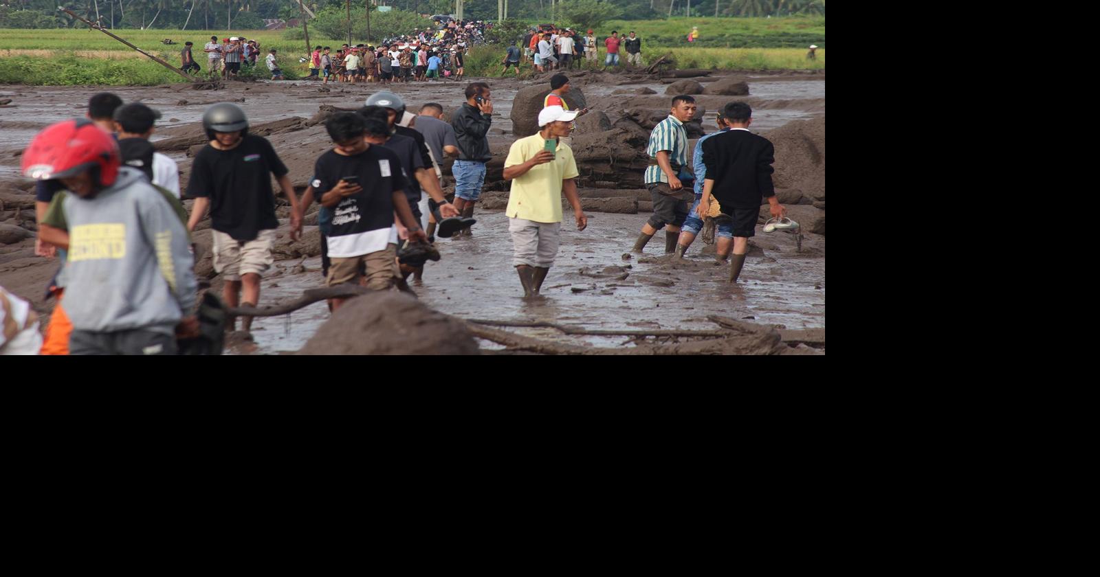 Deadly cold lava flow from active volcano and widespread flooding hits ...