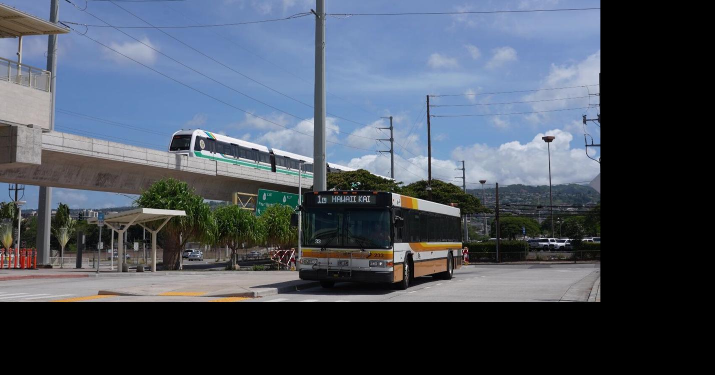 Skyline passengers will be required to get off at Halawa Aloha Stadium ...