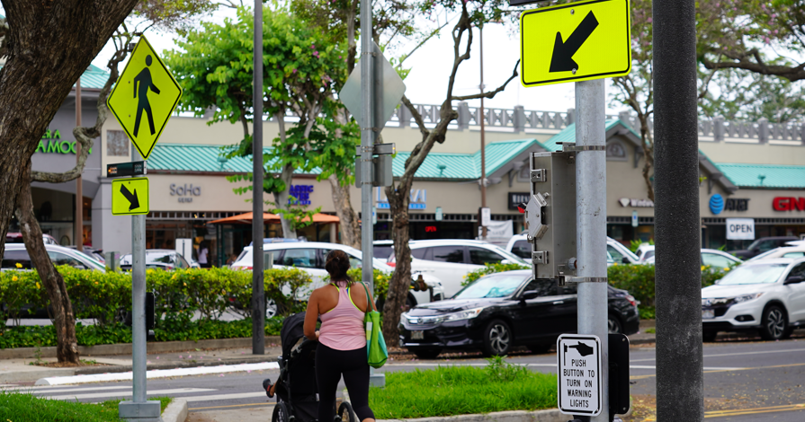 Oahu unveils new traffic control project to curb pedestrian crashes in ...