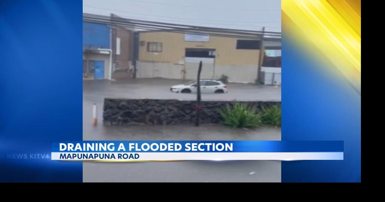 City hopes to finally fix constantly flooded Mapunapuna Road | Local ...