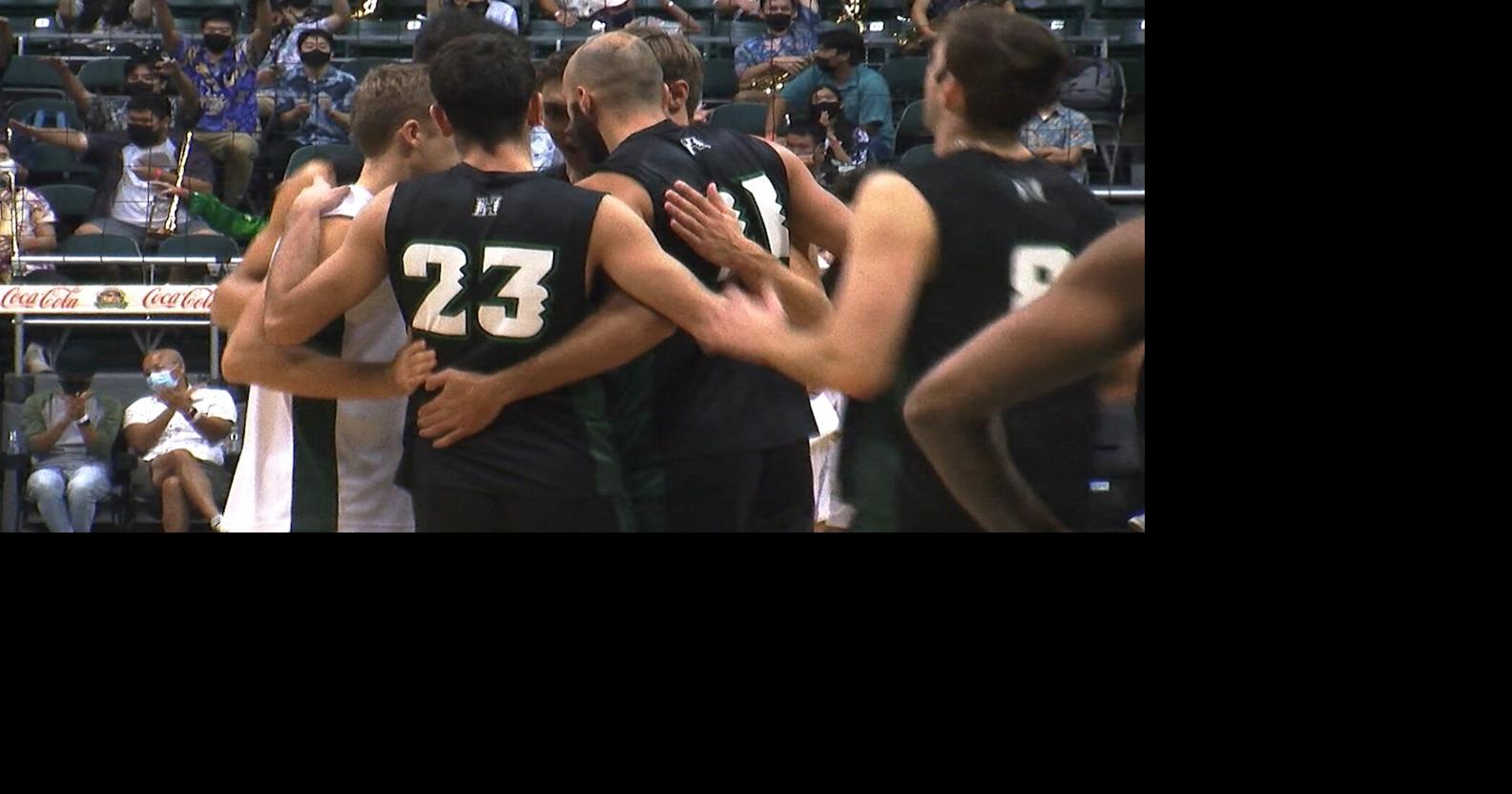 Hawaii men's volleyball wins fifth straight with sweep over Long Island ...