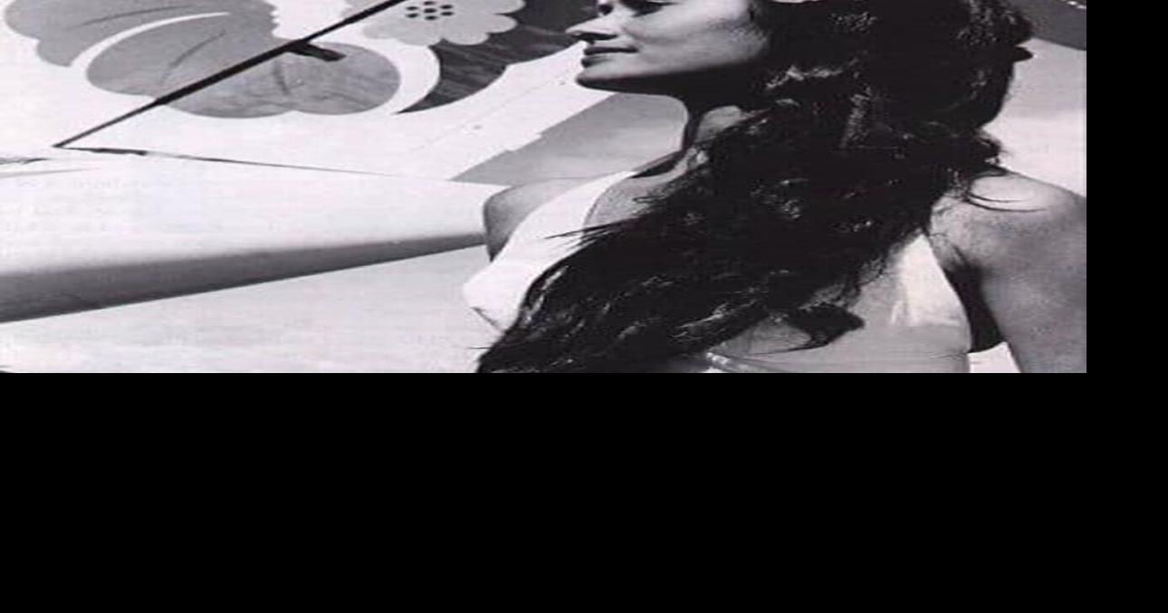 Hawaiian Airlines logo muse and Miss Hawaii 1964, Leina'ala Drummond ...