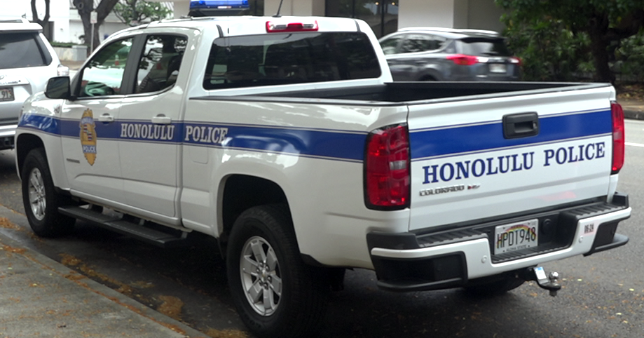 Honolulu police department picks up trucks as part of police fleet ...