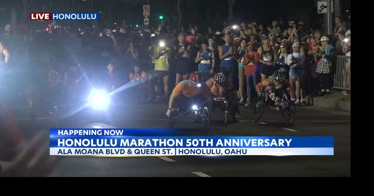 LIVE at the 2022 Honolulu Marathon starting line | News | kitv.com