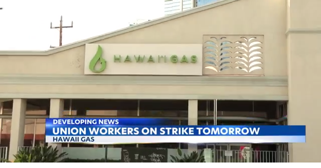 Union workers with Hawaii Gas Company set to strike | Local | kitv.com