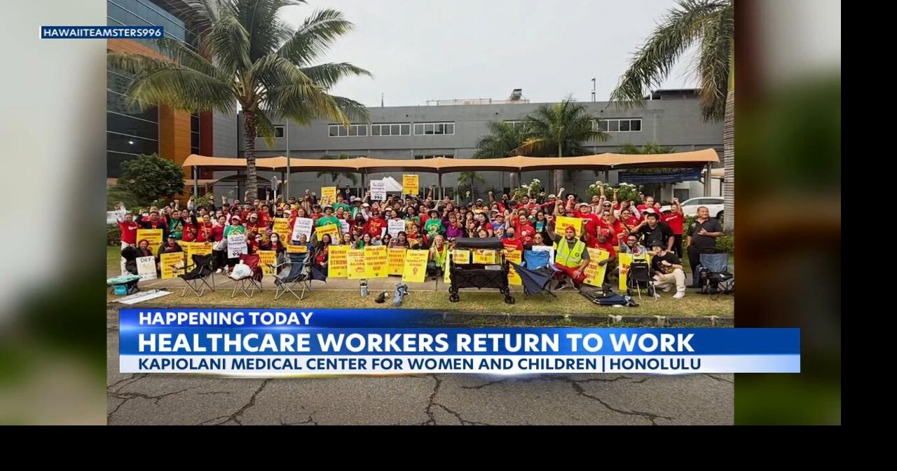 Honolulu hospital workers end strike, return with new contract | News ...