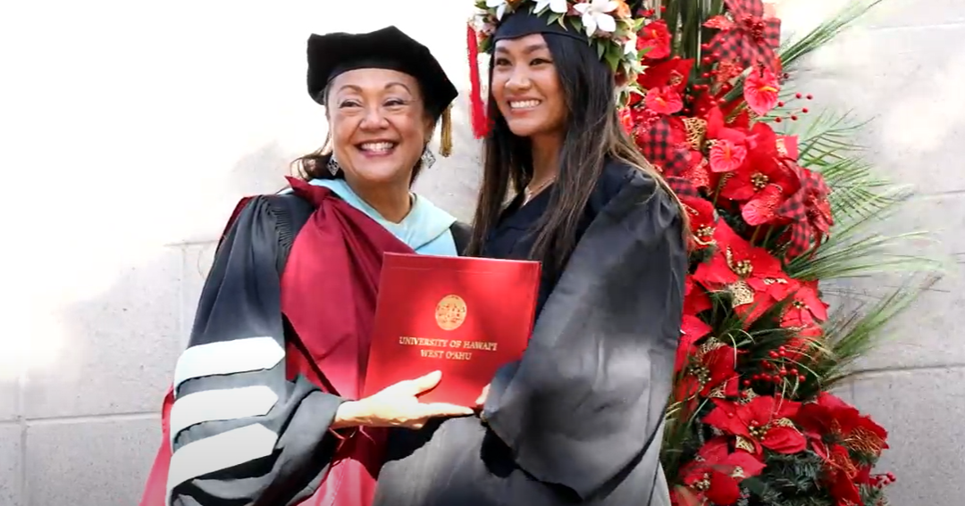UH West Oahu holds first in-person commencement since 2019 | Local ...