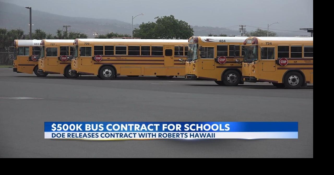 DOE contracts with Roberts Hawaii for school bus drivers to expire in ...