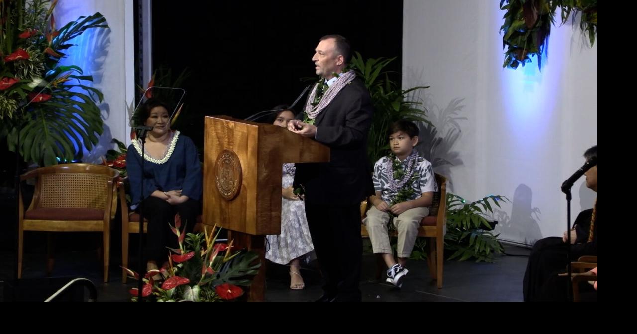 Governor Josh Green takes oath of office | News | kitv.com
