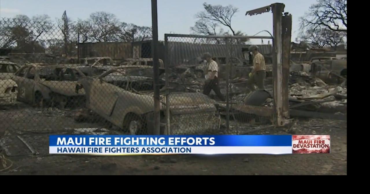 Hawaii Firefighters Association chair talks about sacrifices fire crews ...