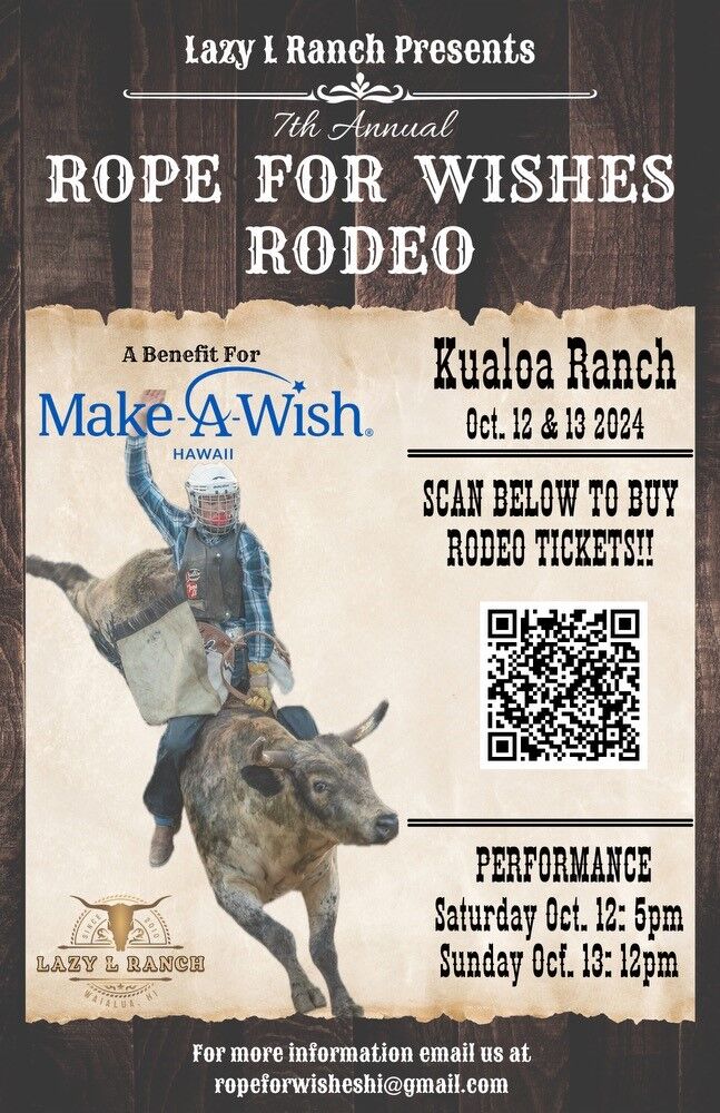 Lazy L Ranch hosts 7th annual 'Rope-for-Wishes Rodeo' to benefit Make-A ...