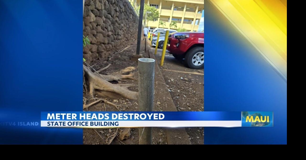More than half a dozen parking meters damaged on Maui | News | kitv.com