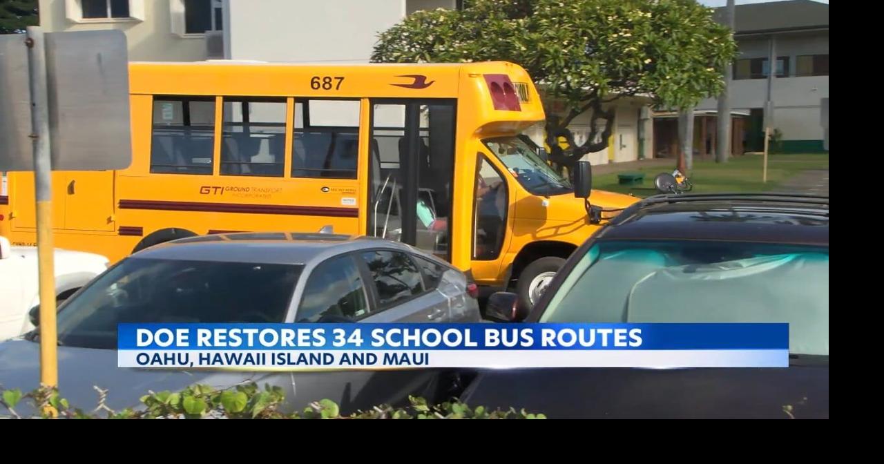 34 School bus routes restored for 2024-2025 year thanks to new ...