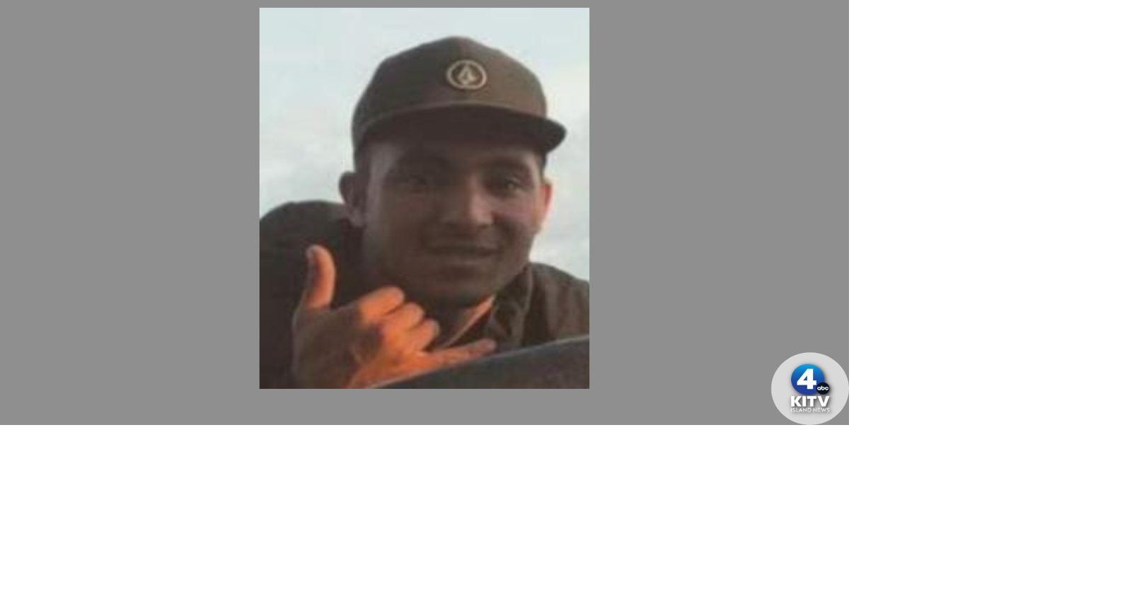 Big Island police looking for missing Honokaa man | Local | kitv.com