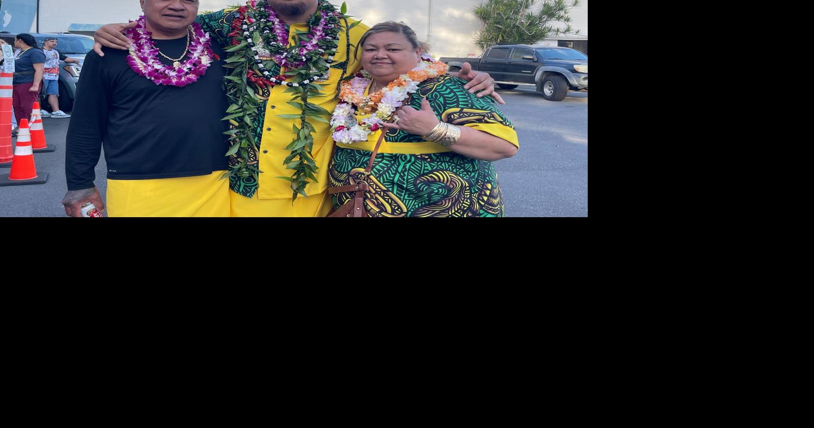 Football player Taliese Fuaga shares his Hawaii ties after being ...