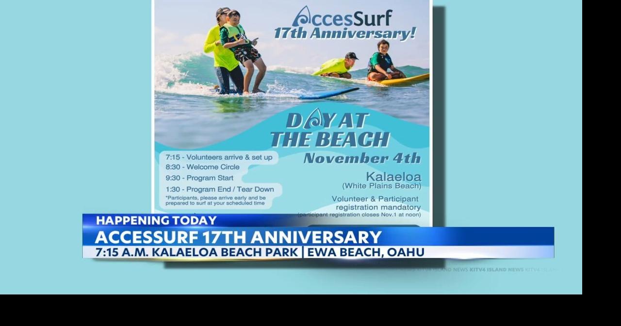 AccesSurf Celebrates 17 Years in Hawaii on Saturday | Local | kitv.com