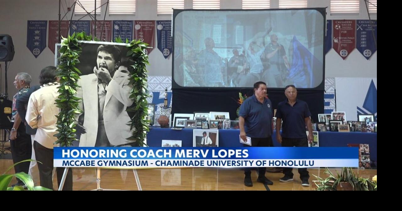 Widely revered & celebrated Chaminade Basketball Coach Merv Lopes ...