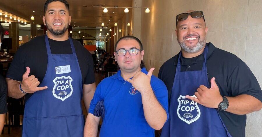 tip a cop event w/ officers | | kitv.com