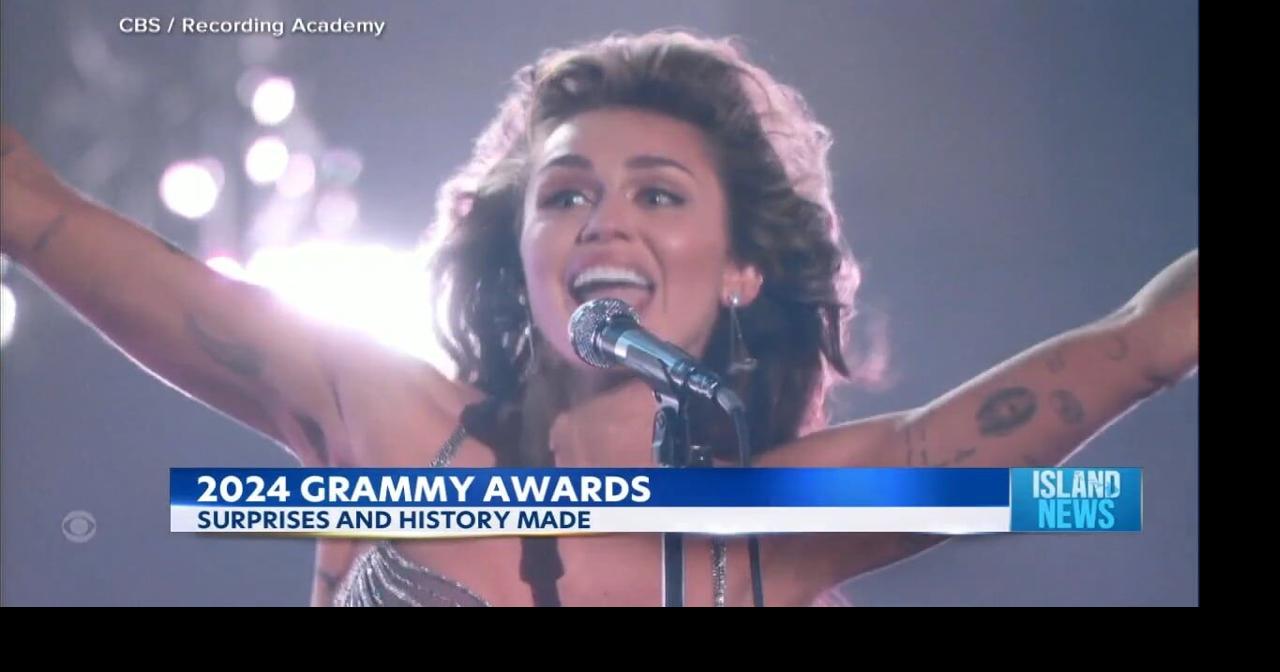 Unforgettable moments and historic wins at the 2024 Grammy Awards ...