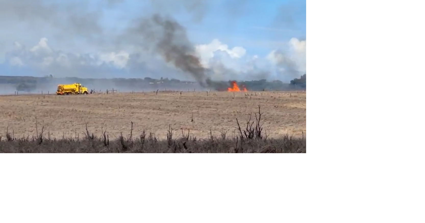 Brush fire near Molokai Airport 100% contained after burning 80 acres ...