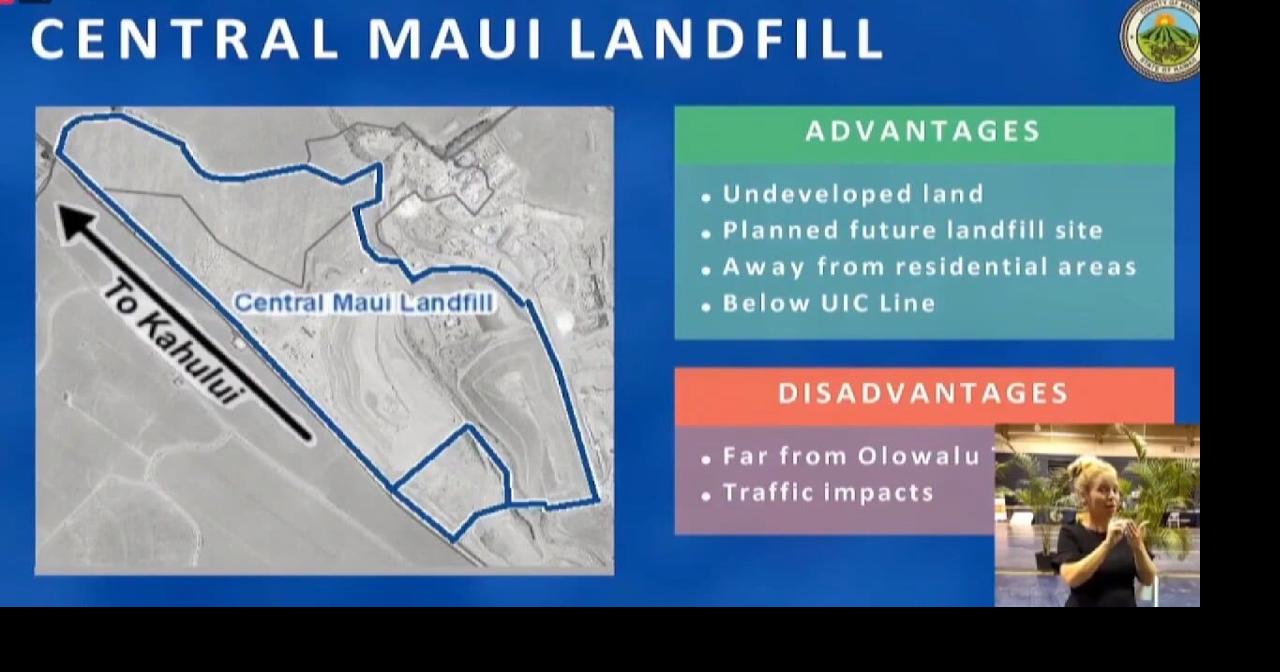 Central Maui Landfill designated as permanent disposal site for ...