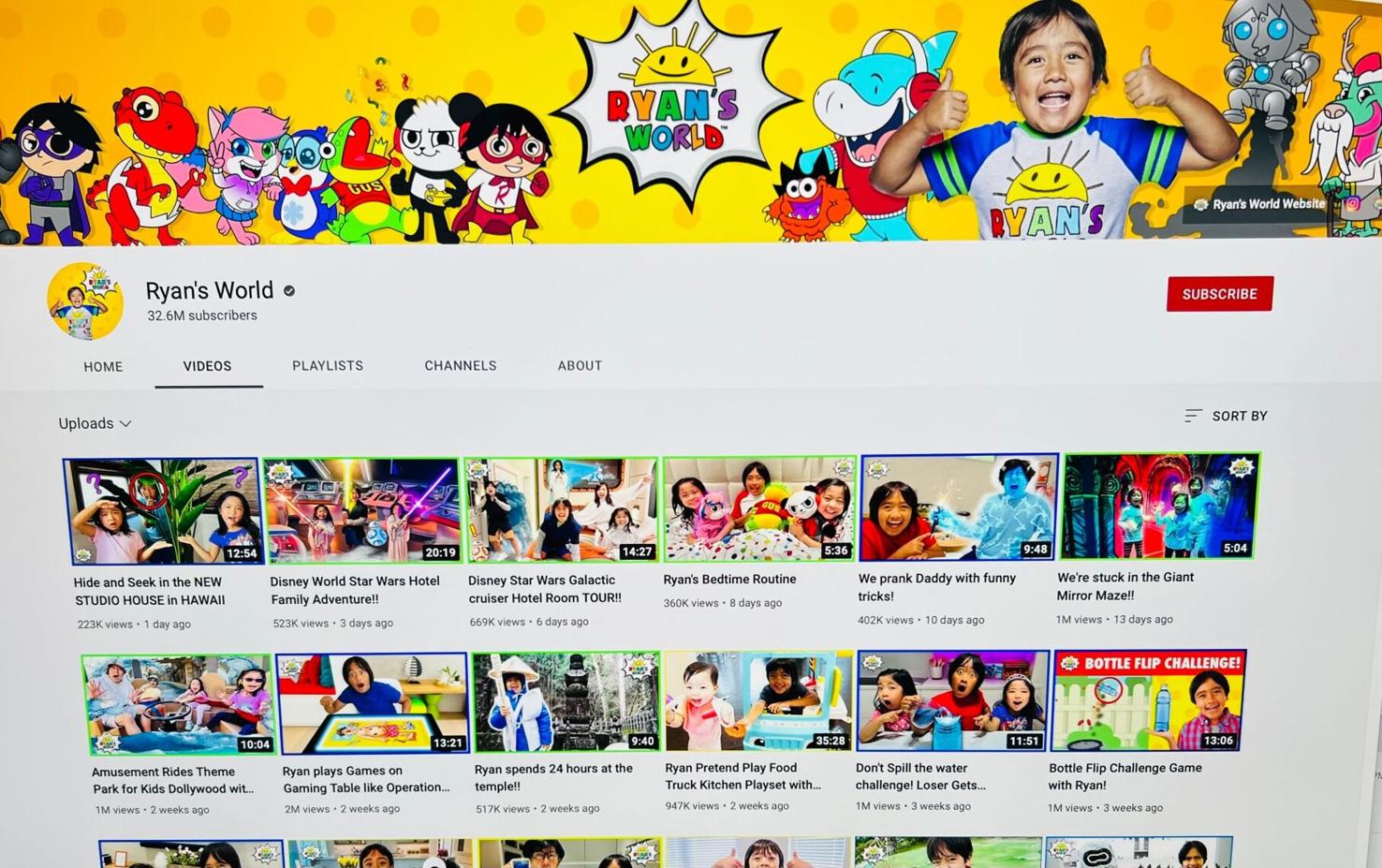 ‘Boy King of YouTube’ Ryan Kaji and family talk about the rise to ...