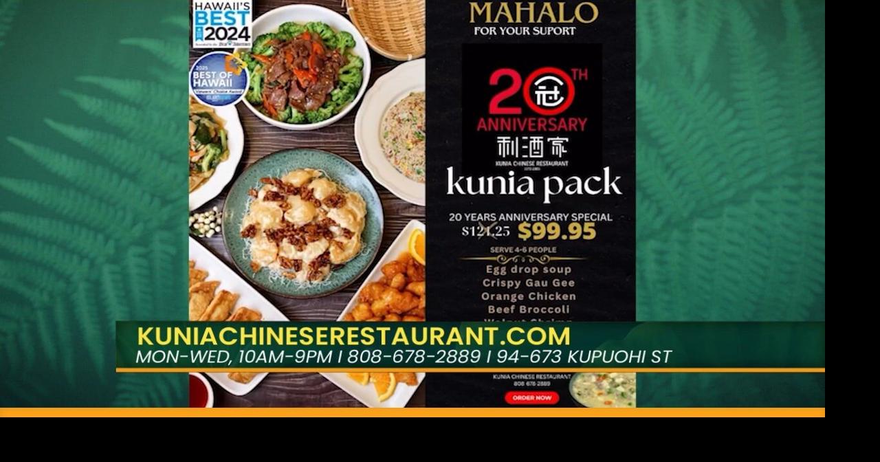 Kunia Chinese Restaurant turn 20! | Island Life Live | kitv.com