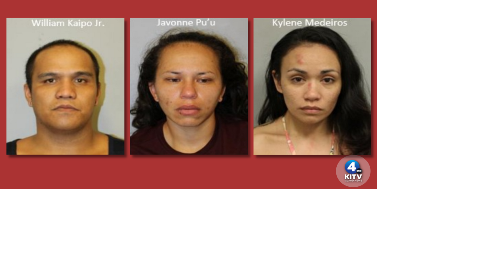 3 arrested in Kona for theft, drug complaints after officers thwart ...