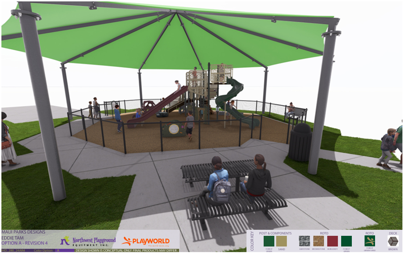 Maui parks to get three new playgrounds; construction starts Jan. 22 ...