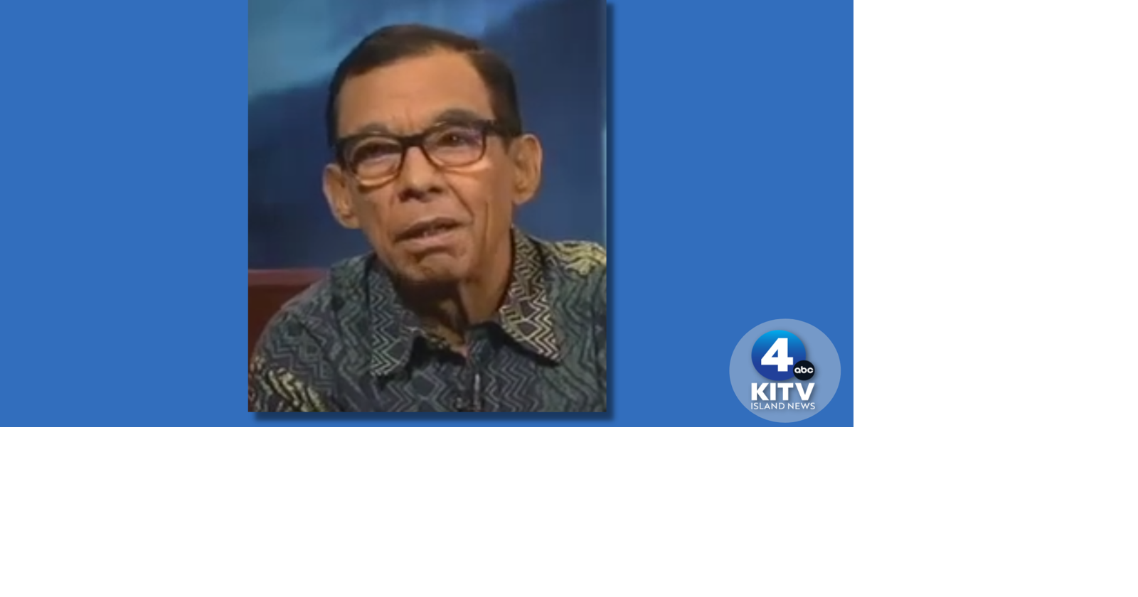 Jeffrey Apaka, beloved Hawaii entertainer, dead at 75 | Local | kitv.com