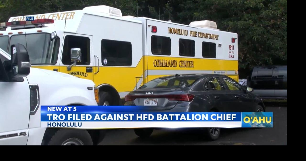 TRO filed against Honolulu Fire Battalion Chief in sexual assault case | Video | kitv.com