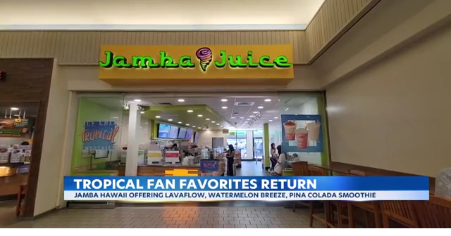 Jamba Hawaii NEW Tropical Flavors for The Summer! | | kitv.com