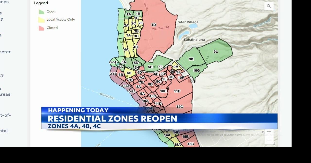 More Lahaina burn zones reopen today | Video | kitv.com