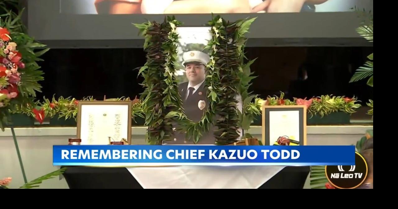 Community honors late fire chief Kazuo Todd in Hawaii Island memorial ...