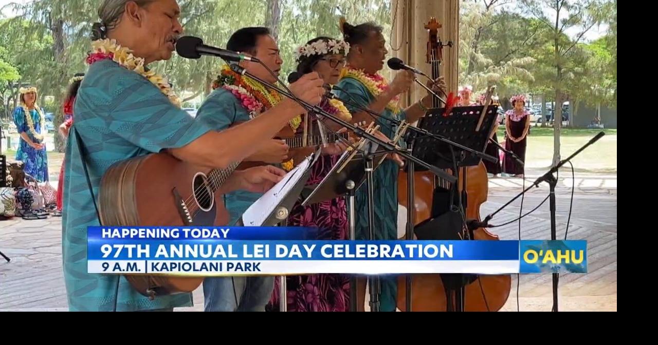 Lei Day brings aloha spirit to Waikiki's Kapi'olani Park | News | kitv.com