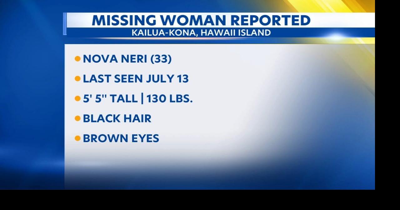 Hawaii Island Police seek help in finding missing woman | Video | kitv.com