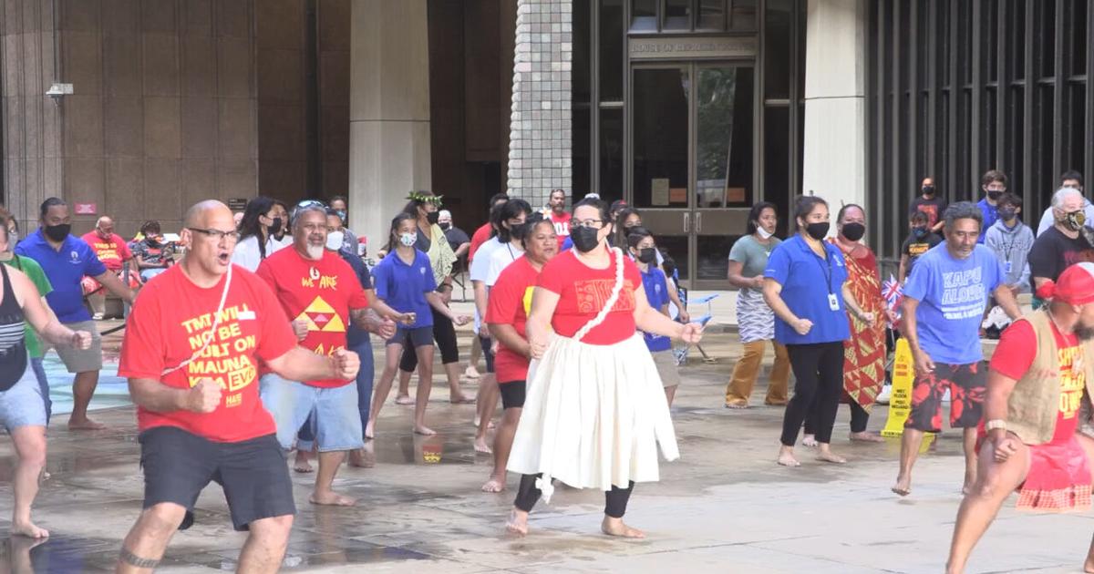 Dozens Of Demonstrators Flock To The Capitol Advocating For Mauna Kea
