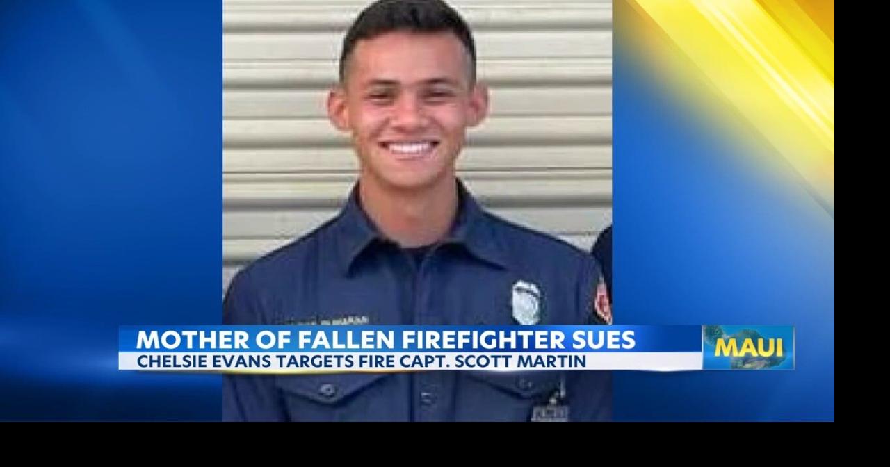 Maui firefighter's mother sues supervisor over line-of-duty death ...