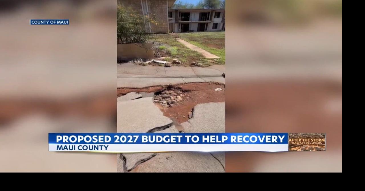 Maui County unveils $1.6B budget to rebuild after wildfires and floods ...