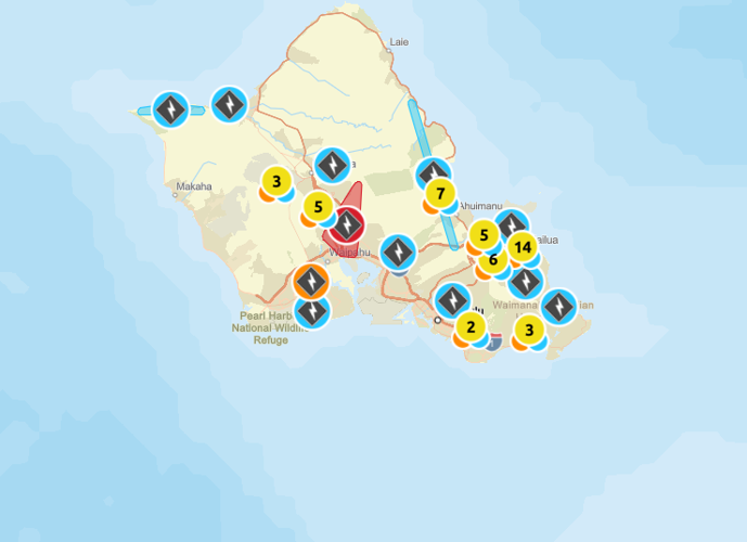 Multiple HECO outages leave thousands in the dark across Oahu ...