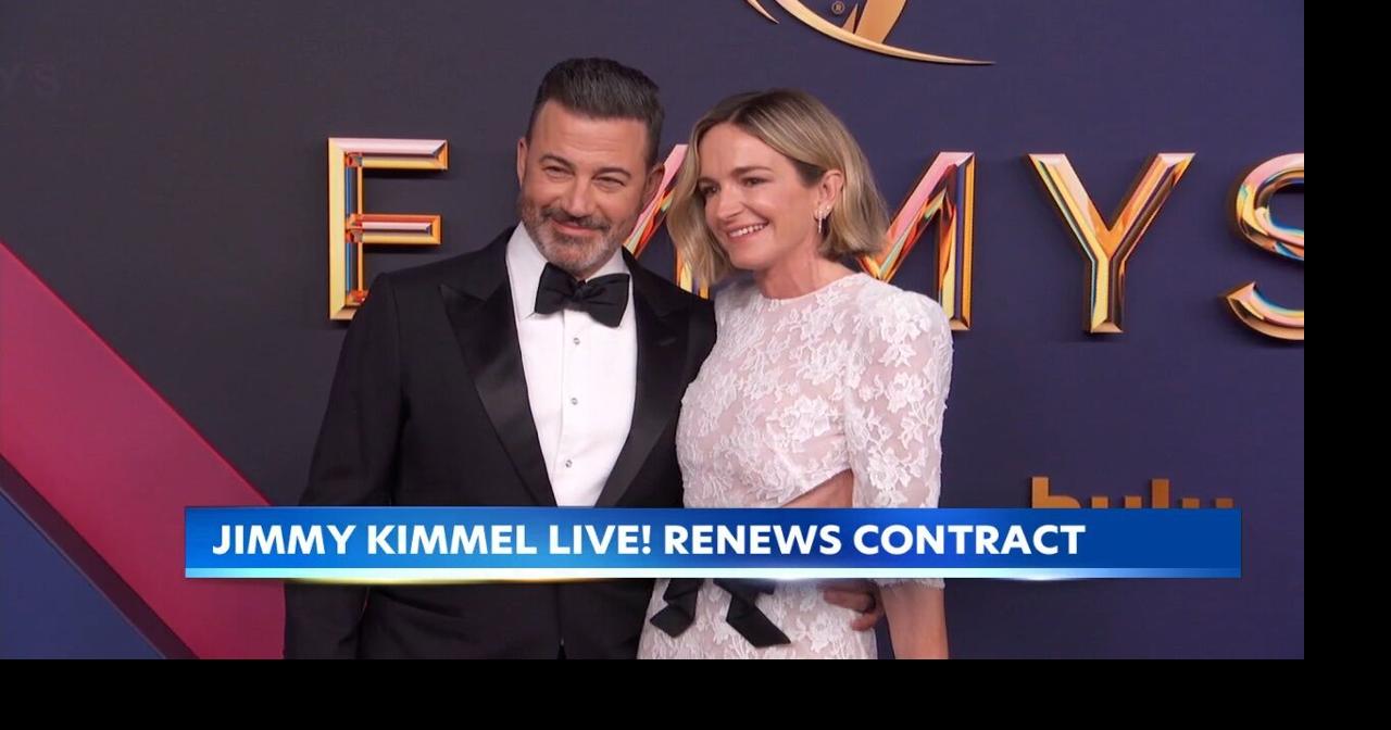 Jimmy Kimmel's ABC contract renewed amid past political tensions | News ...