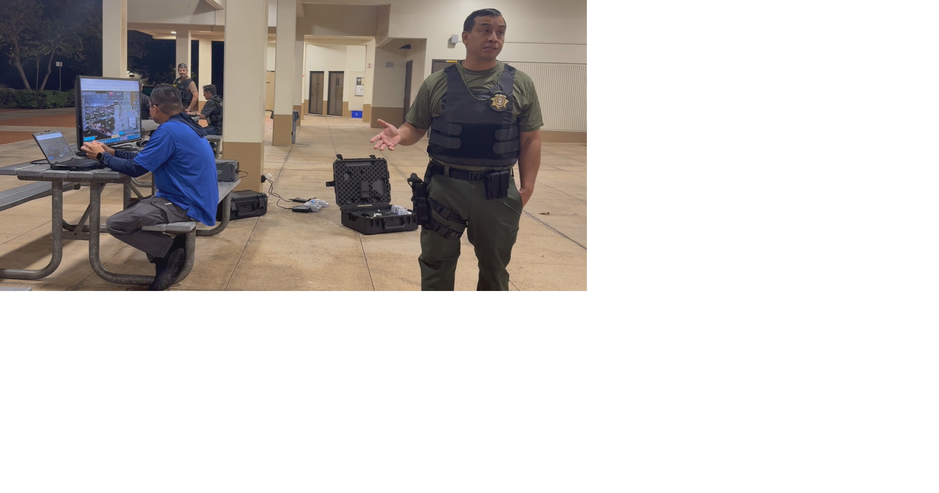 Department of Law Enforcement fireworks covert operation ride along ...