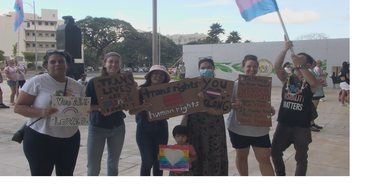 Honolulu sees big show of support for Transgender Visibility Day | News ...
