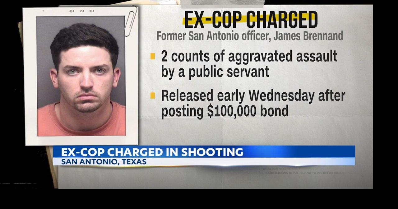 Former San Antonio police officer charged with shooting 17-year-old at McDonald's parking lot ...